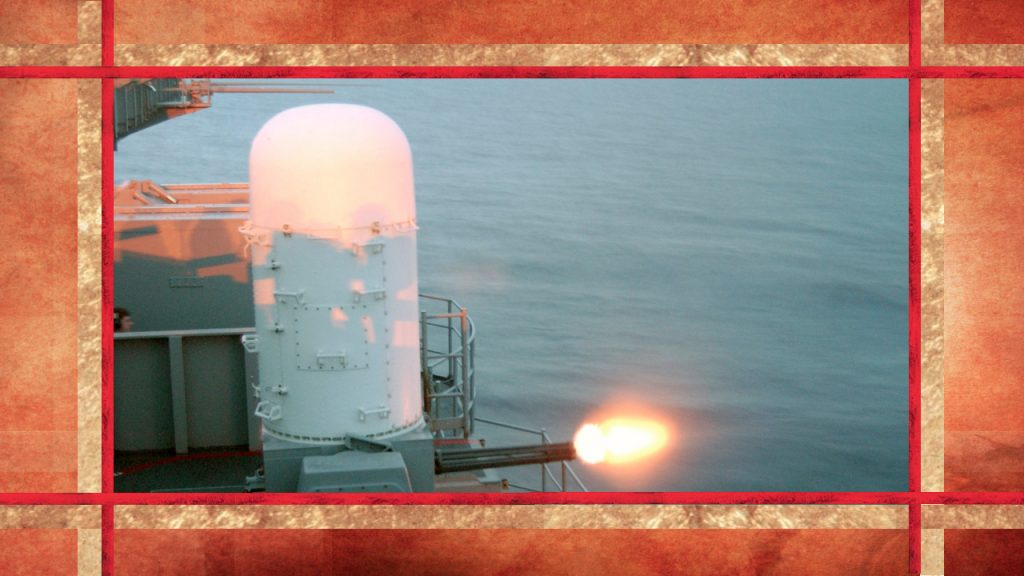 Watch as the US Navy Phalanx CIWS Gatling Gun Fires | Seal Grinder PT