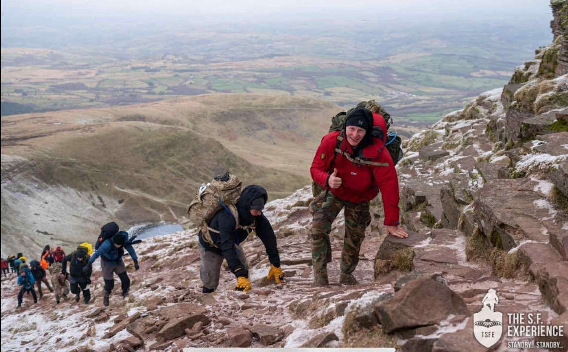 SGPT Interviews Simon N Smith Fan Dance finisher | SEALgrinderPT